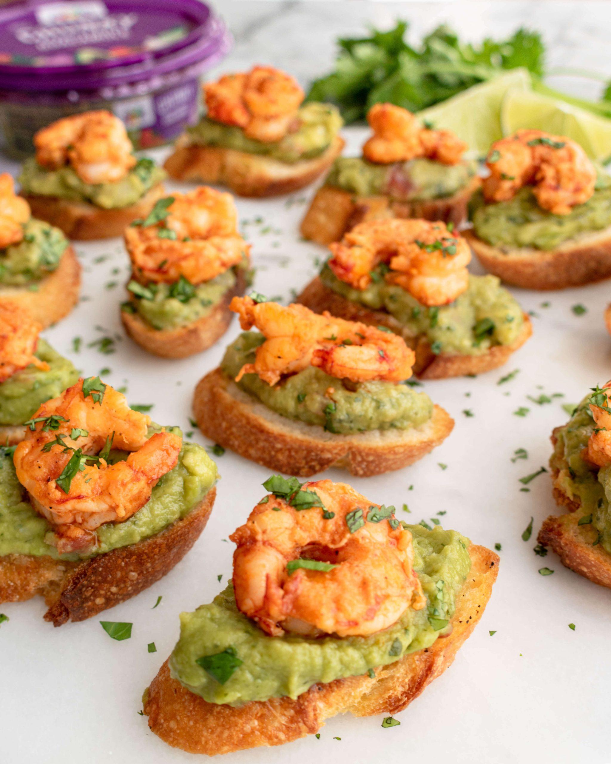 Game Day Shrimp & Guacamole Bites – Elina Saiach