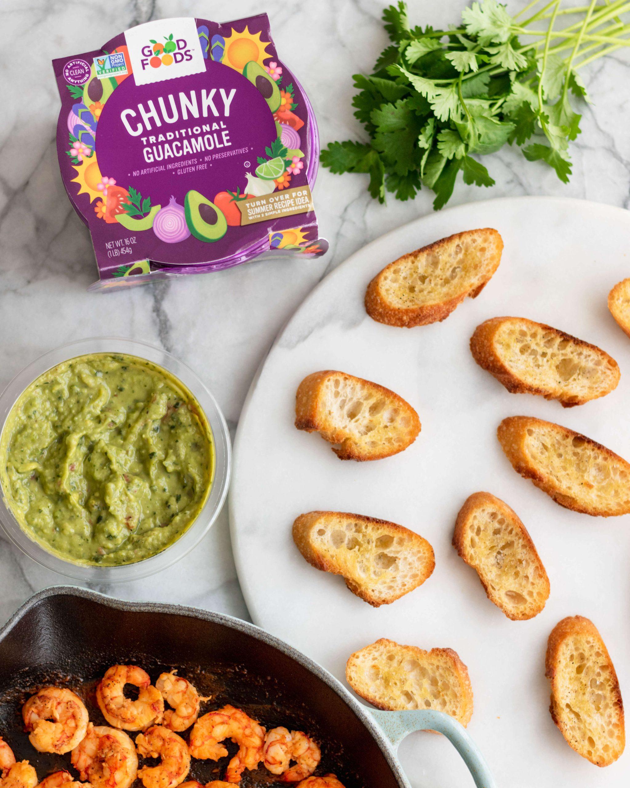 Game Day Shrimp & Guacamole Bites – Elina Saiach