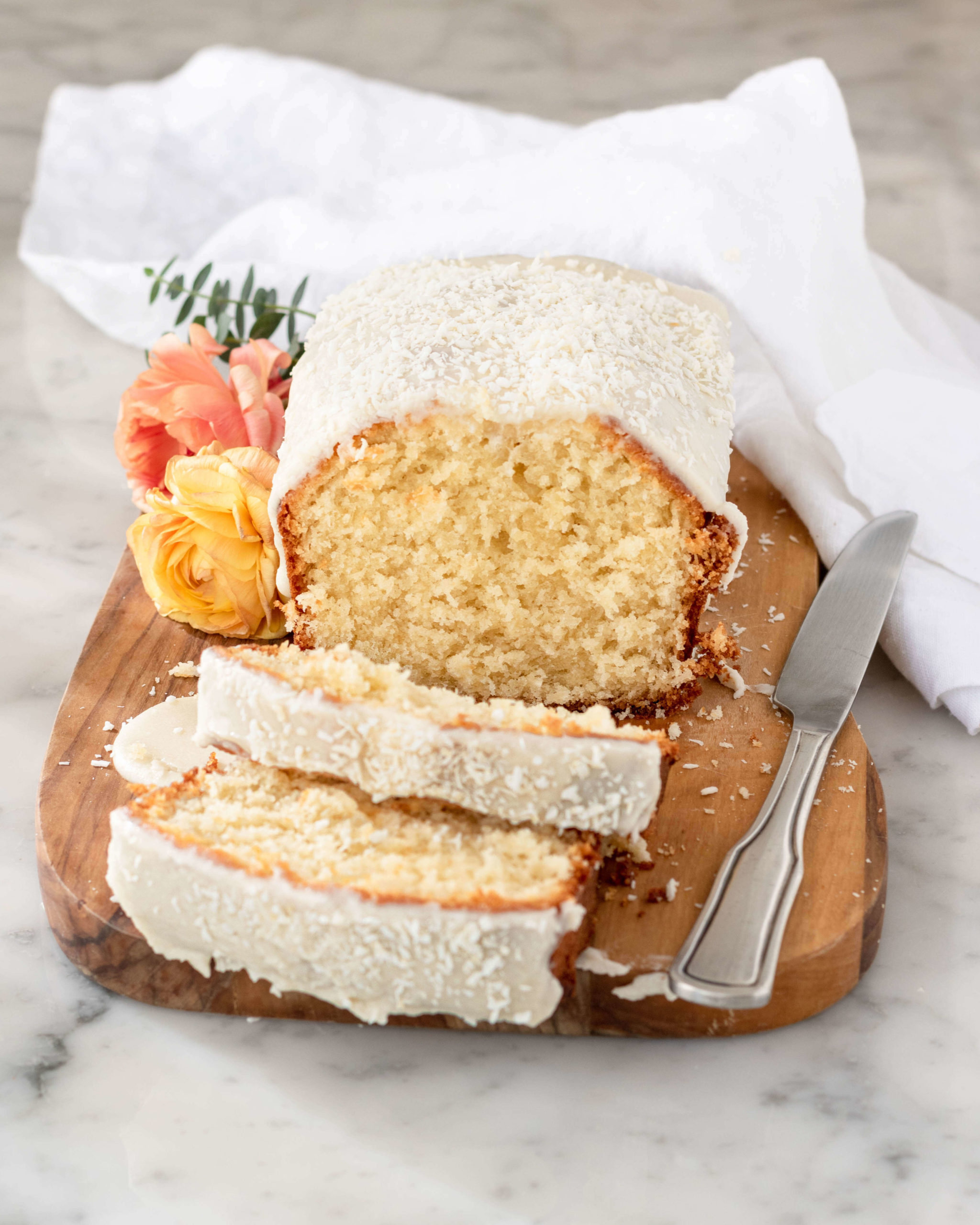 Coconut Loaf Cake – Elina Saiach